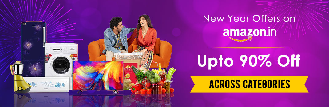 New Year Offers: Upto 80% Off + CashKaro Cashback