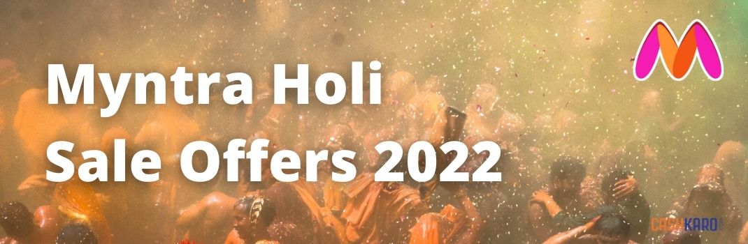 Myntra Sales Offers 2022: 80% Off + 6% CashKaro Cashback